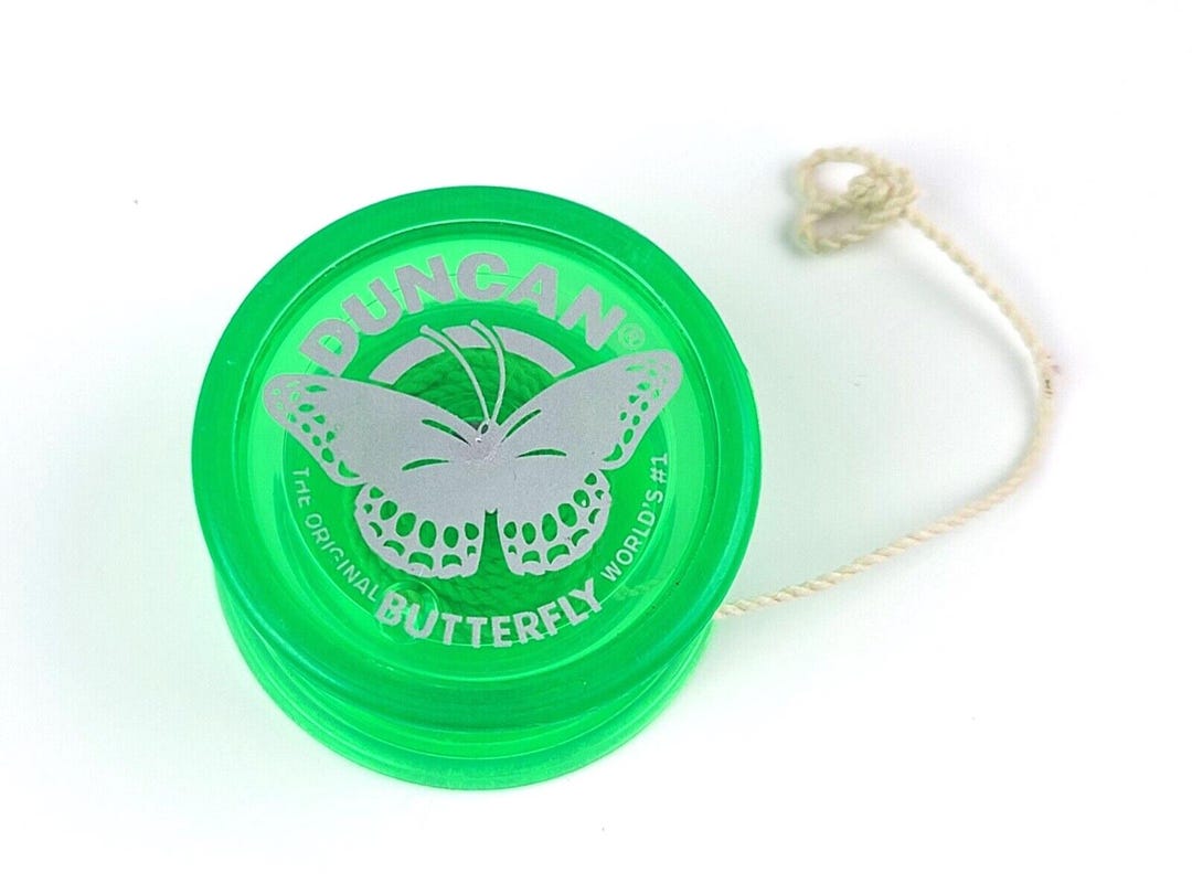 Vintage Duncan Green Yo-yo the Original Butterfly World #1 1983 Very ...