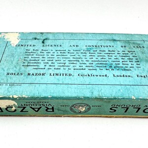Vintage 1927 Rolls Razor Complete in Box Antique Made in England See 16 ...