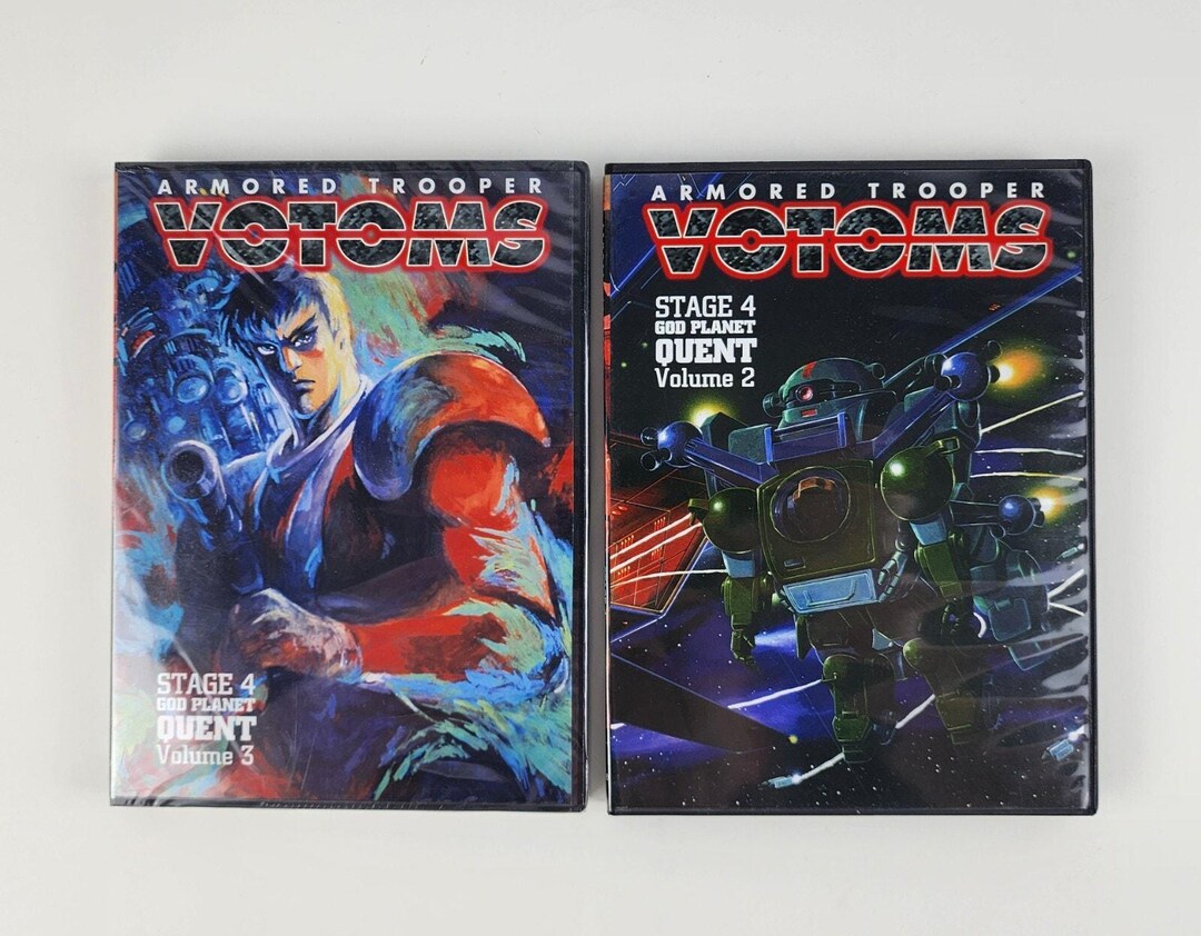 Armored Trooper Votoms Anime DVD Lot Stage 4: Vol. 2 & Vol. 3 New ...