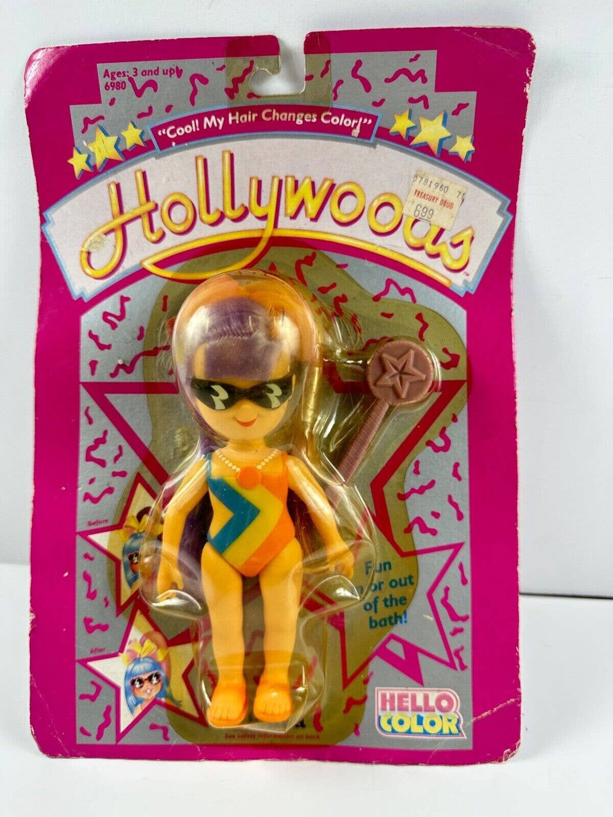 Vintage 1986 Tonka Hollywoods DOLLY Hello Color Change Hair - Etsy