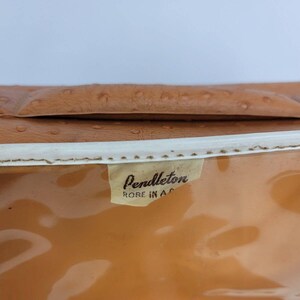 Vintage Pendleton Robe in a Bag Stadium Wool Blanket Red Green Plaid W ...