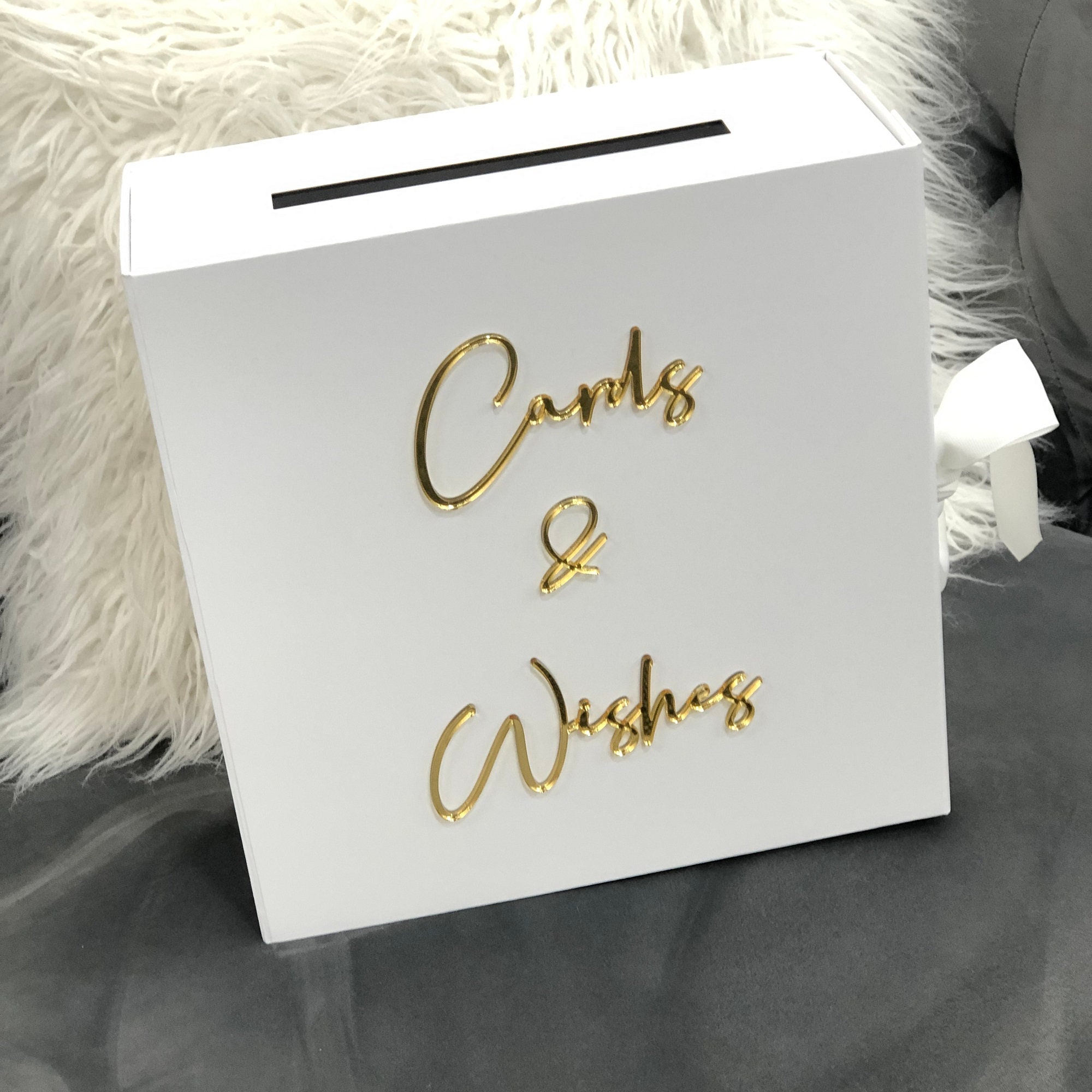 NEW Cards & Wishes Card Holder Box / Wishing Well - Etsy Australia