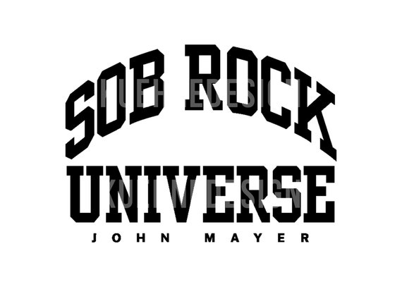 John Mayer Sob Rock Universe SVG | Etsy John Mayer Sob Rock Universe SVG | Etsy