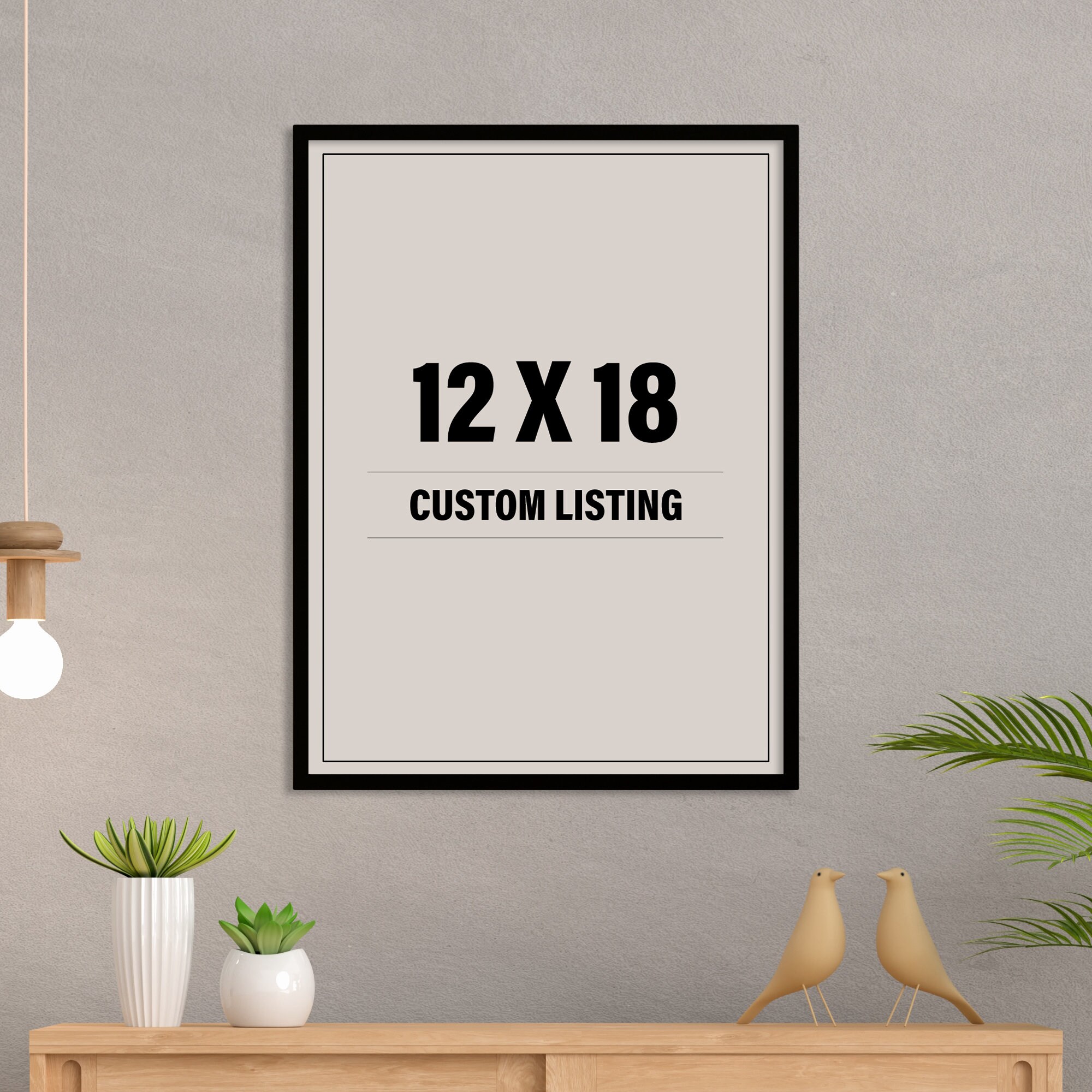 Custom Artwork Listing Size 12 X 18 Inches Poster Etsy
