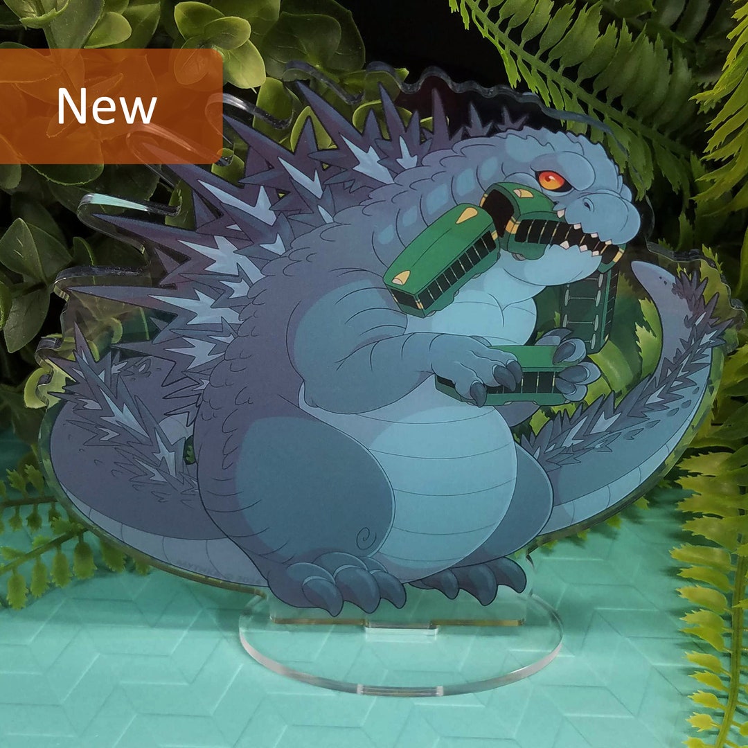 Chibi Godzilla Minus One Standee 5.5 Inch Kaiju Desk Friend - Etsy