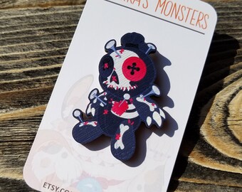 Chibi Voodoo Doll - Etsy