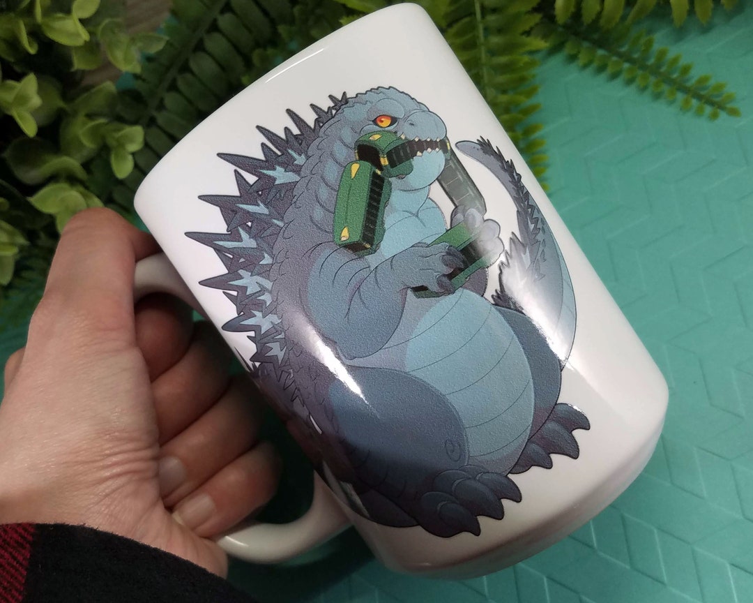 Chibi Godzilla Minus One 15oz Coffee Mug - Etsy