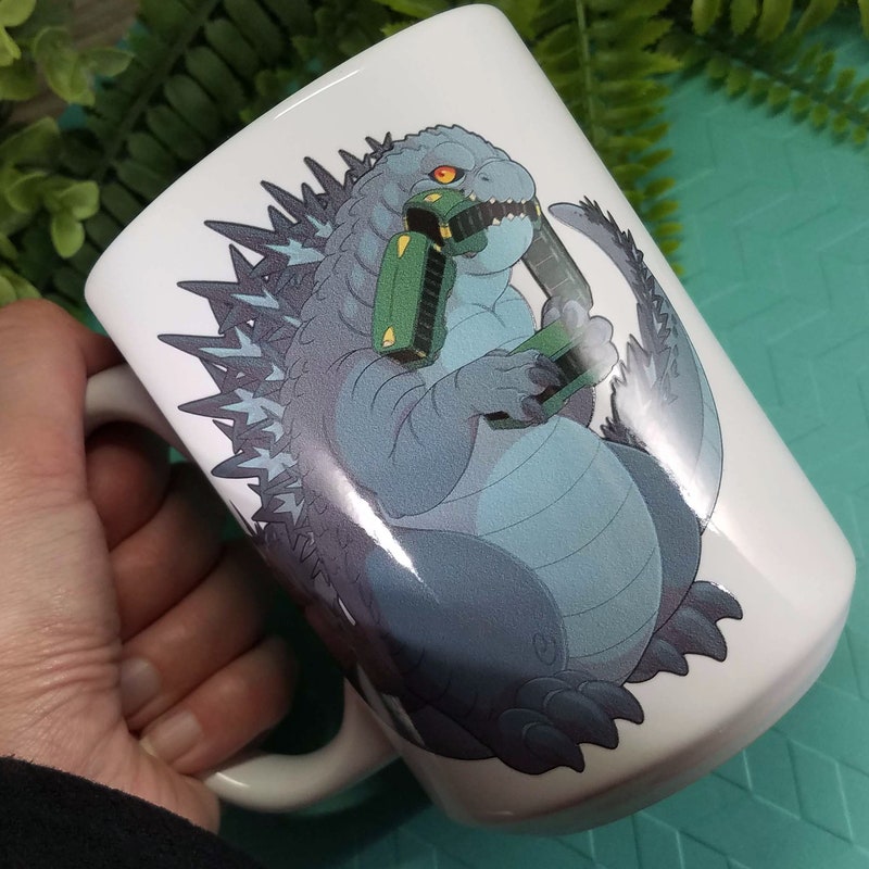 Godzilla Coffee Mugs - Etsy