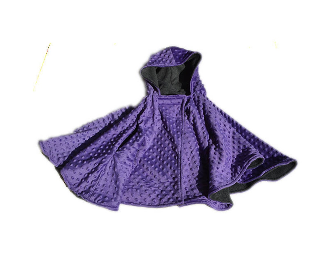 NEW LARGER SIZES Warm & Cozy Car Seat Cape Perfect for Running Errands ...