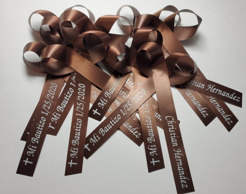 Personalized Ribbons Birthday Baby Bridal Shower Wedding - Etsy