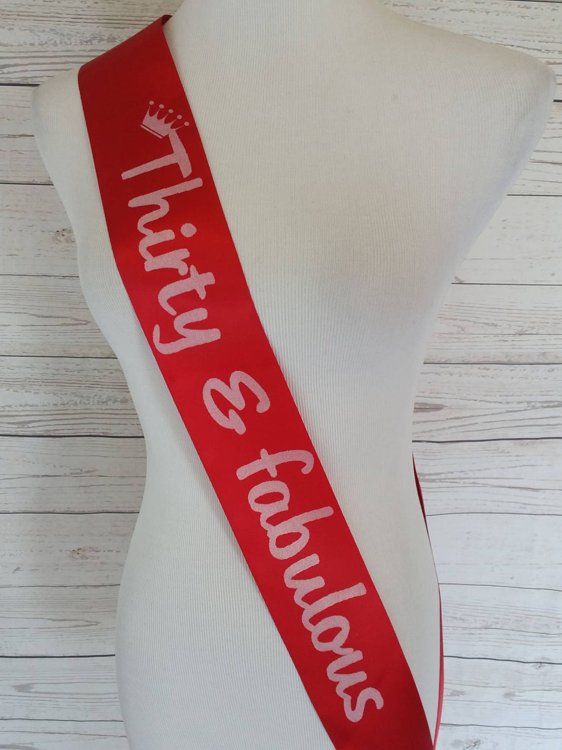 Personalized Birthday Sash Posh Sash to Wear at Her - Etsy