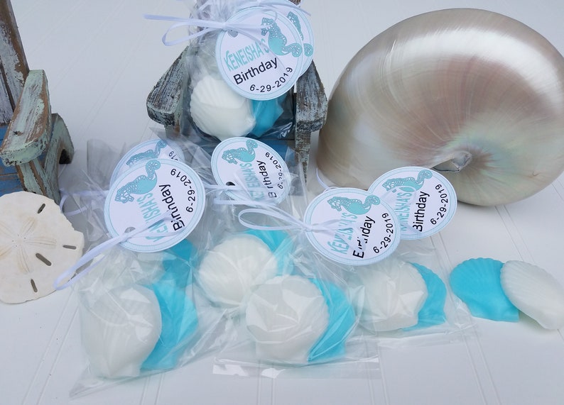 Seashell Bridal Shower Wedding Favor Engagement Party with | Etsy