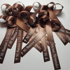 Personalized Wedding Ribbons Bridal Shower or Anniversary - Etsy