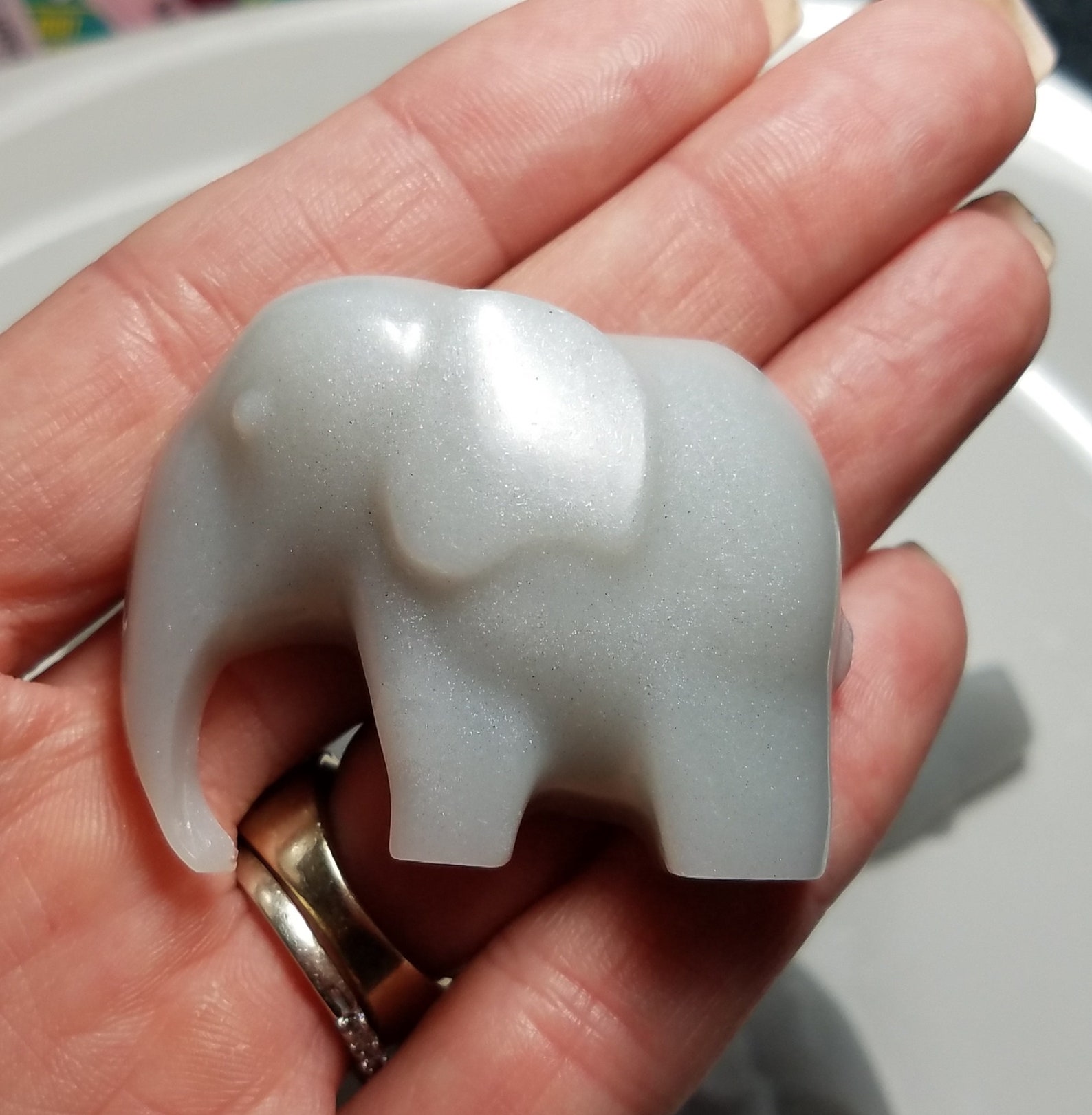 Safari Elephant Soap Favors - Baby Shower, Gender Reveal (pack of 20 ...