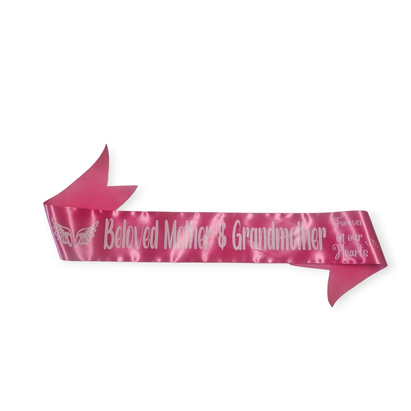 Personalized Memorial Funeral Sash Ribbon or Celebration of Life in ...