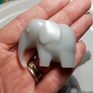 Elephant Soap Set Grey With Lavender Scent Kids Made for Baby Shower ...
