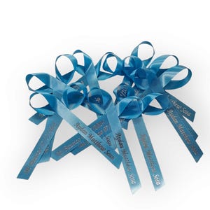 Baby Shower Ribbons - Personalized Baptism Assembled & Custom Wording ...