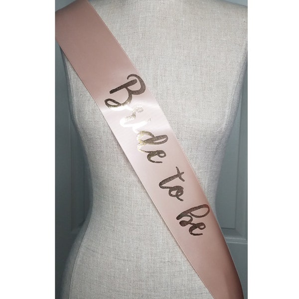 Bridal Shower Sash - Etsy