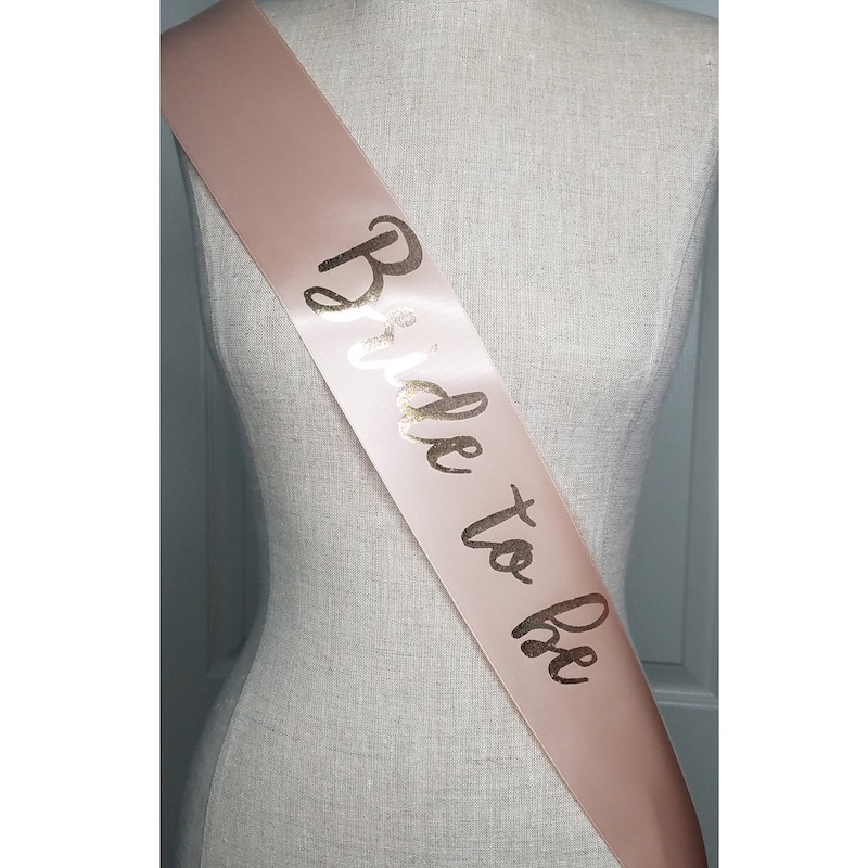 Bride to Be Sash - Etsy