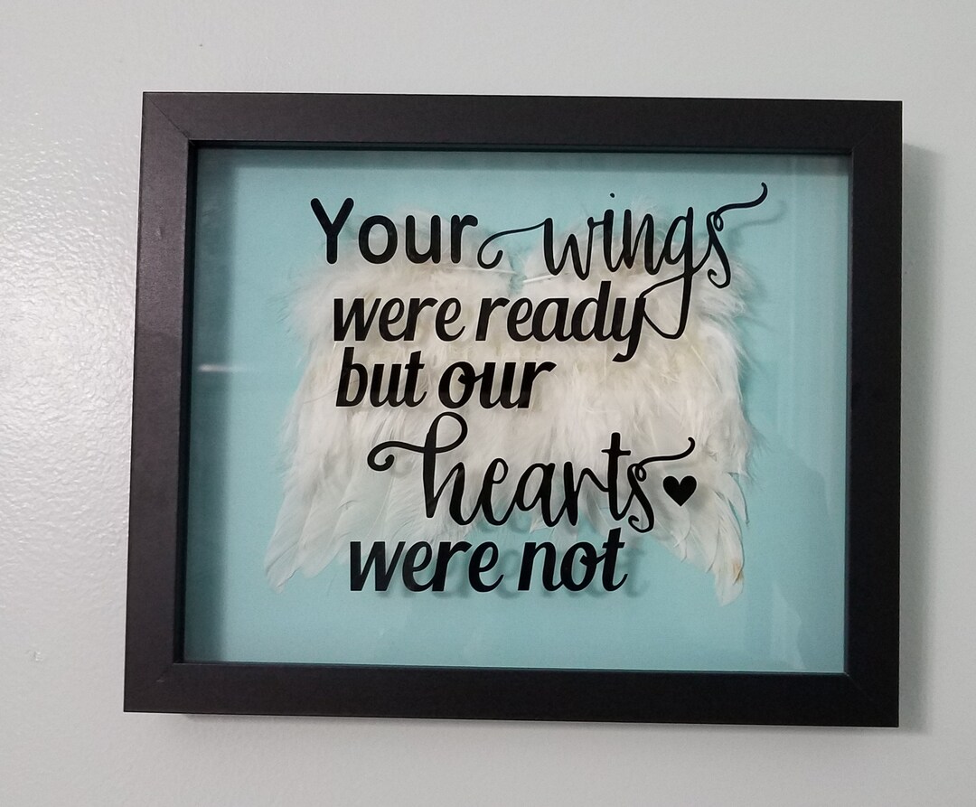 Miscarriage Memorial Box - Wings Were Ready Infant Loss Grieving With ...