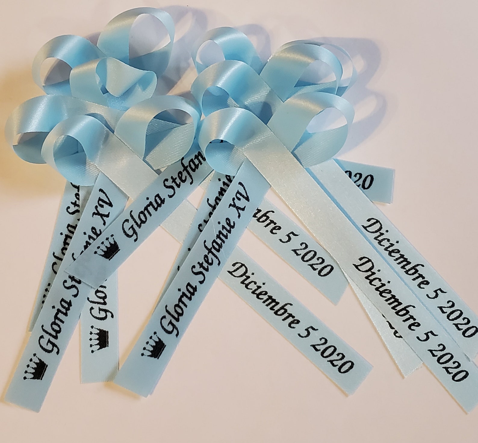 Personalized Wedding Ribbons Bridal Shower or Anniversary - Etsy