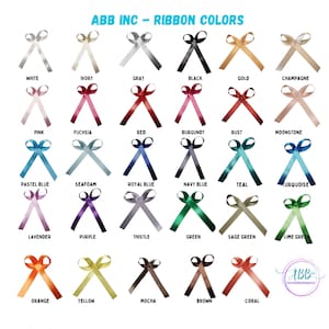 Cut Personalized Ribbons With Name Wedding Bridal Christening Baptism ...