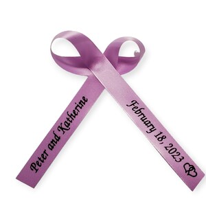 Personalized Ribbon Bows Wedding Bridal Shower Baby Shower Celebration ...