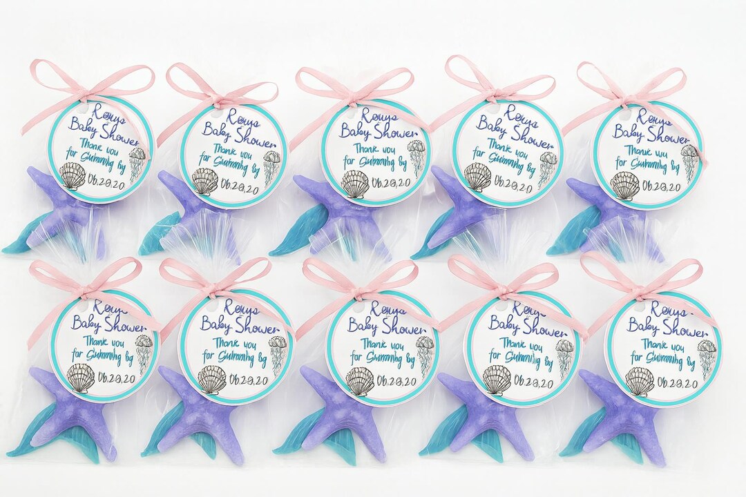 Personalized Mermaid Tail Soap Favors – Under the Sea Party Supplies - Etsy