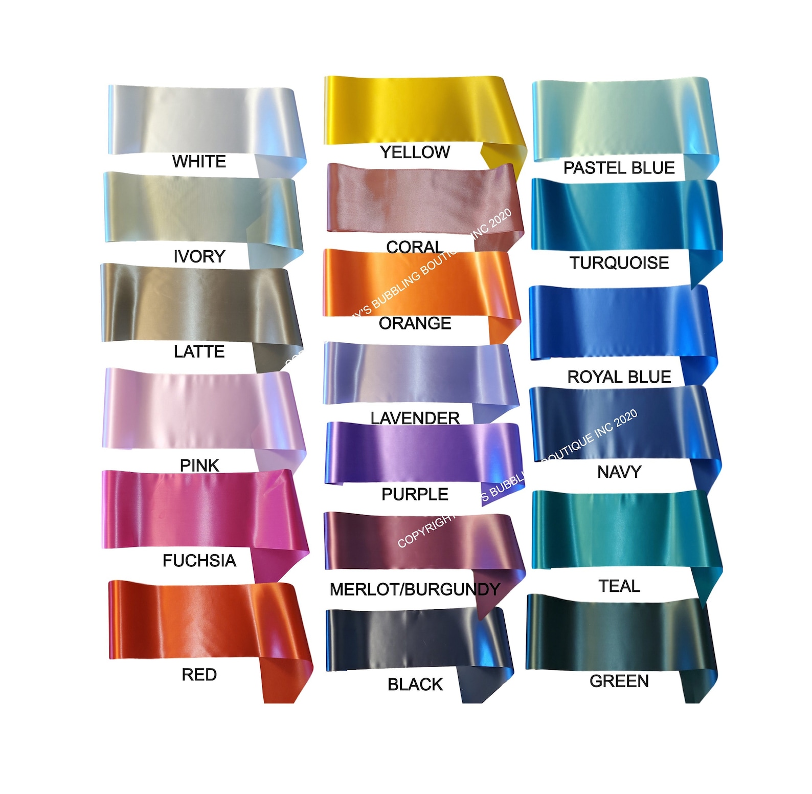 Personalized Memorial Funeral Sash Ribbon or Celebration of Life in ...