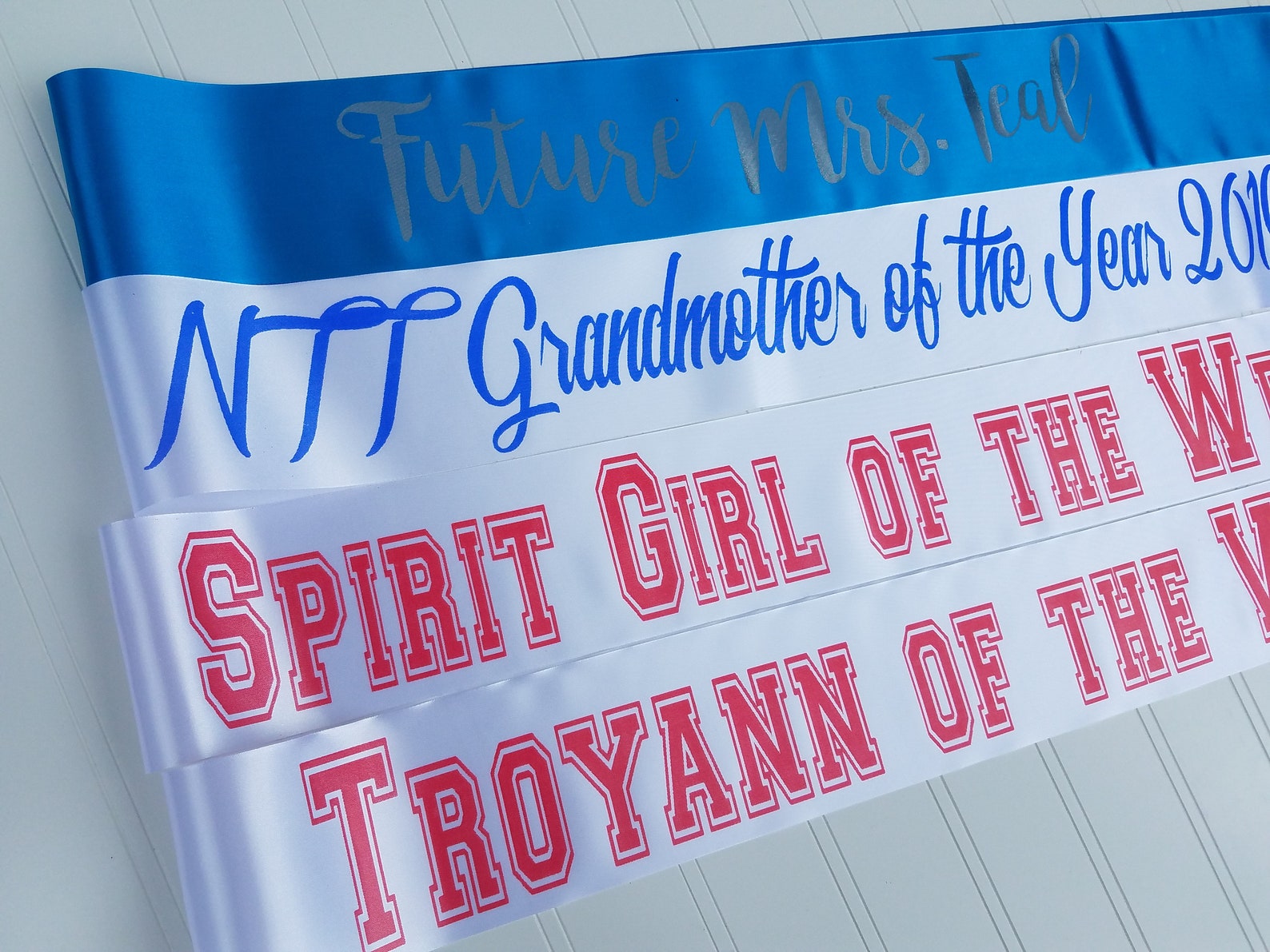 Personalized Sash for Halloween, Pageant Sashes or Bridal Shower Sash ...