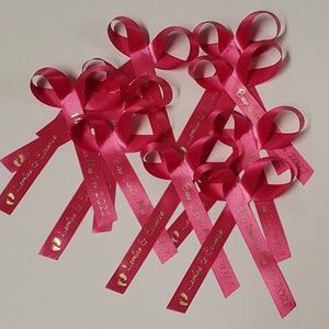 Personalized Ribbons Bridal Shower Birthday Party Wedding - Etsy