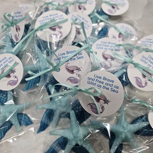 Personalized Mermaid Tail Soap Favors – Under the Sea Party Supplies - Etsy