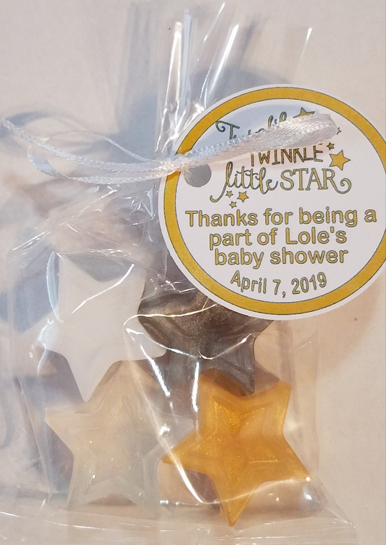 Personalized Twinkle Little Star Baby Shower Favors Gender | Etsy