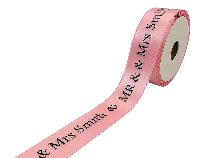 Luxury Personalized Ribbon Name Tags, Name Place Cards Weddings, Wine ...
