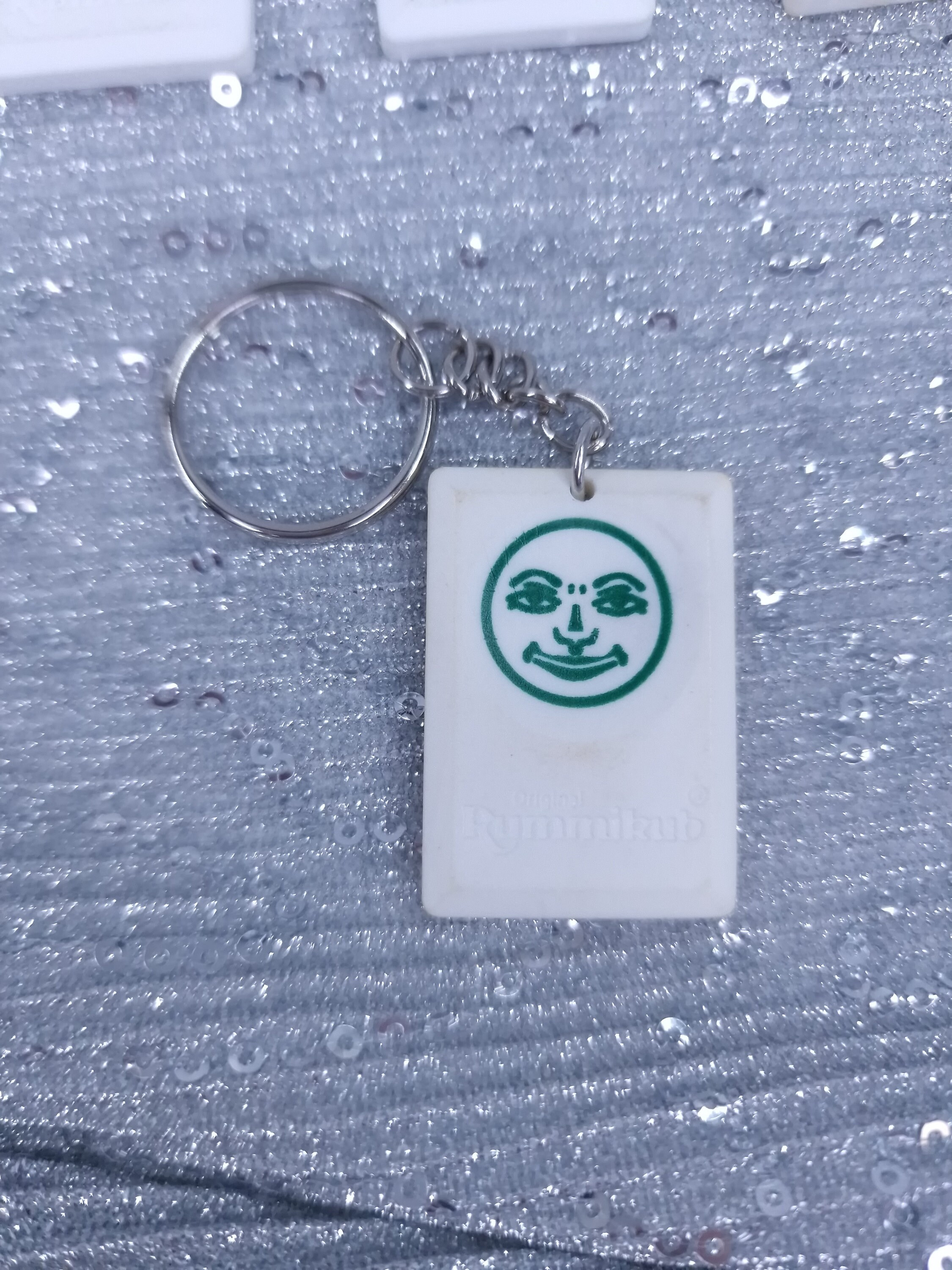 Rummikub Tile Joker Key Chain Keychain Upcycle Custom Made Vintage ...