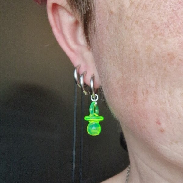 In the Hoop Pacifier - Etsy