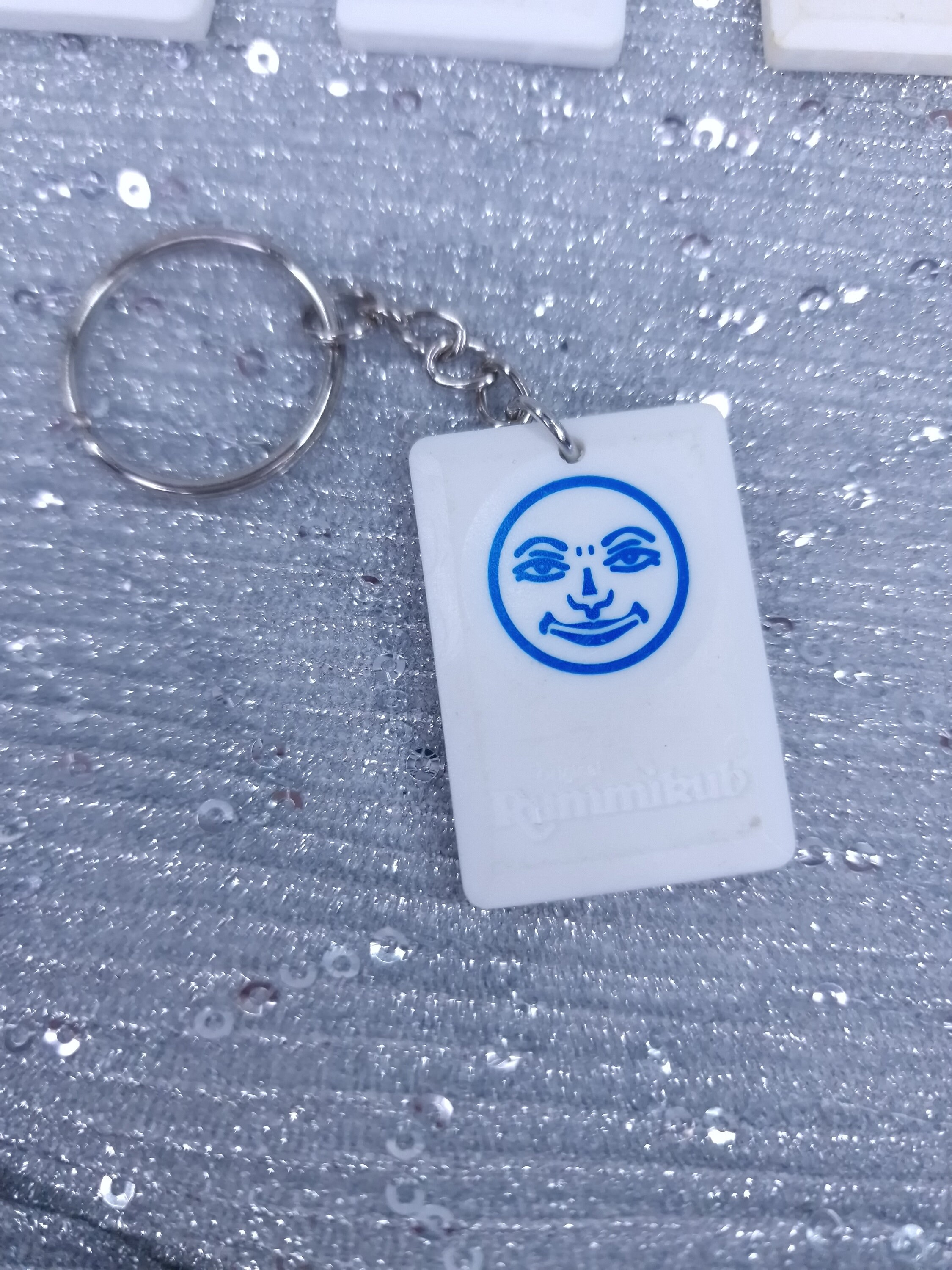Rummikub Tile Joker Key Chain Keychain Upcycle Custom Made Vintage ...