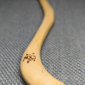 Witch Broom Spoon - Hand Carved Besom on Poplar Wood for Cooking, Spell ...
