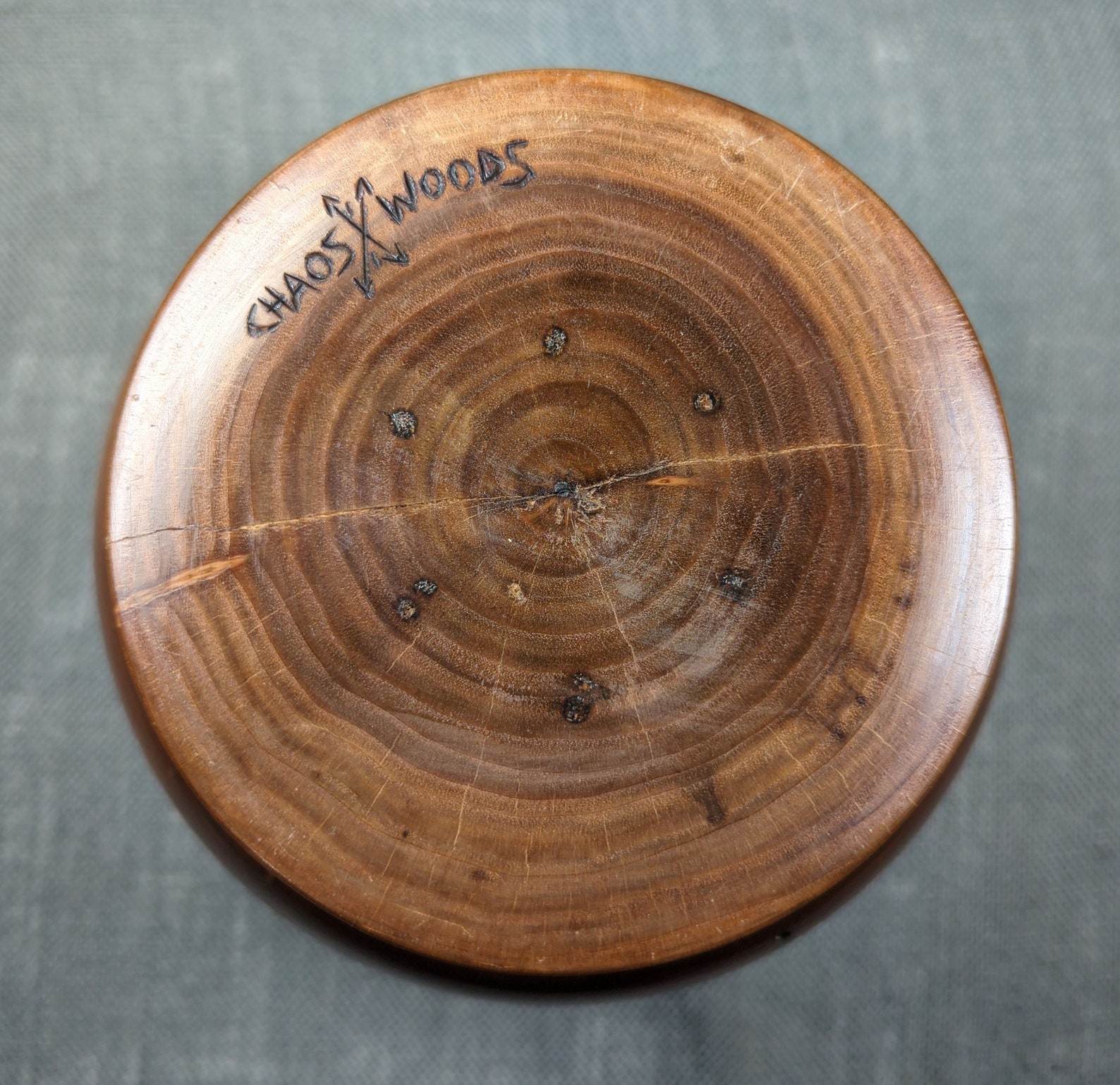 Hand Turned Black Walnut Wood Large Bowl - Etsy