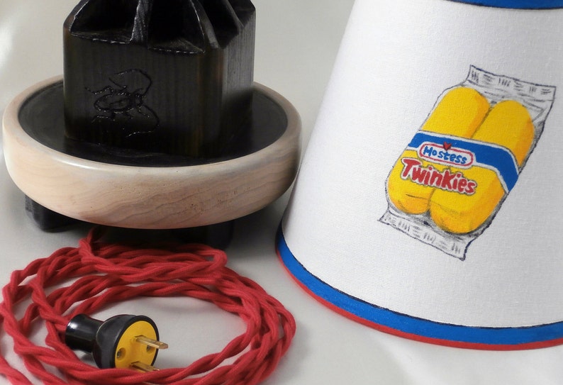 Lamp With Hostess Twinkies Cockroach Nuclear Bomb | Etsy