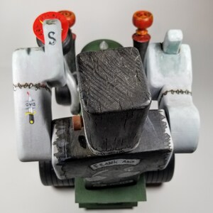 Frankenstein's Monster, Rat Fink, Rat Rod, Bomb Sculpture - Original ...