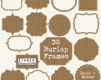 Clipart Burlap | Etsy