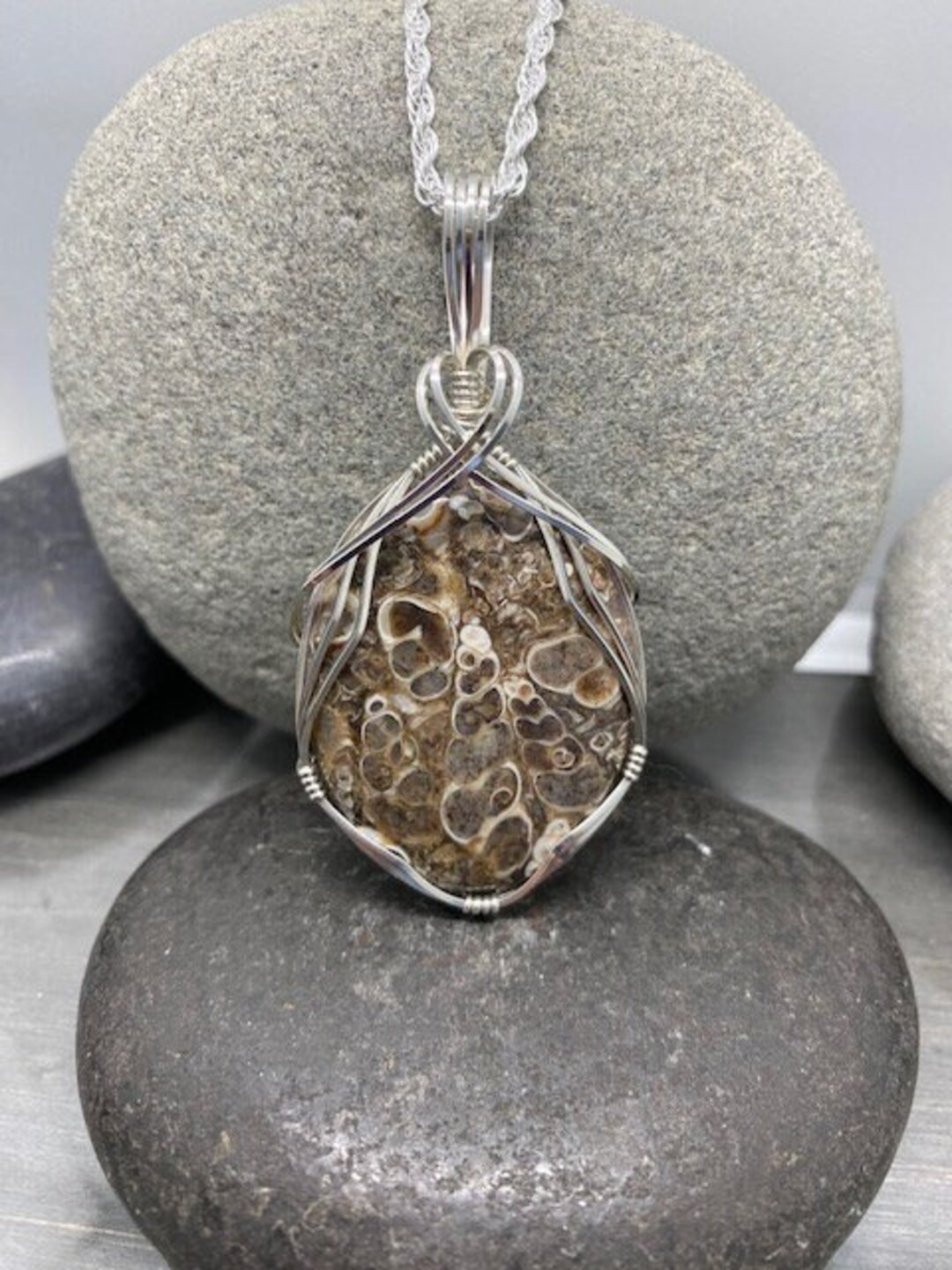 Turritella, Turritella Jewelry, Turritella Wire Wrapped Jewelry in ...