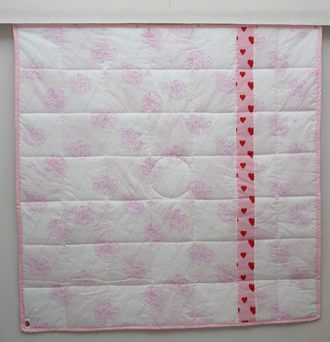 Pink Patchwork Baby Blanket, Baby Girl Quilt, Crib Quilt, Owl Baby ...