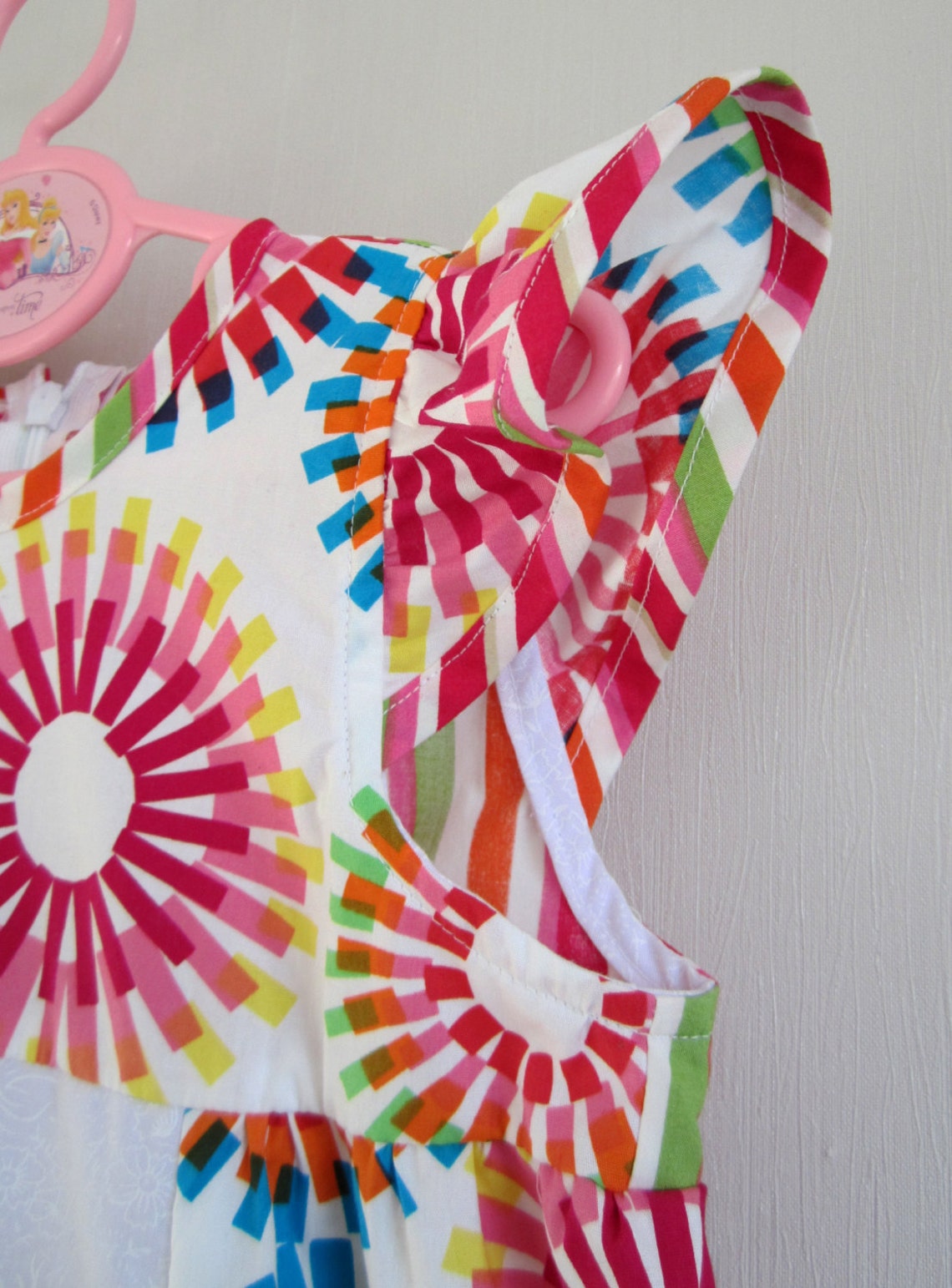 Patchwork Flower Girl Dress: Colorful Cotton Summer Dress - Etsy