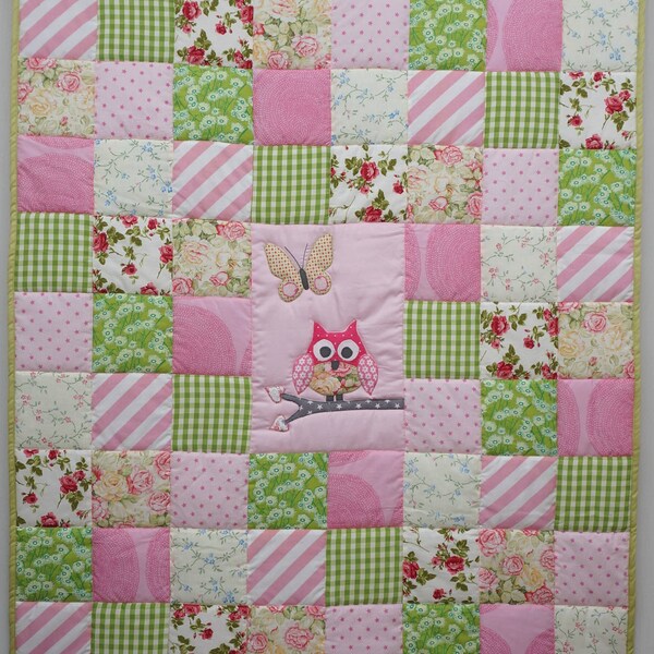 Owl Baby Quilt - Etsy