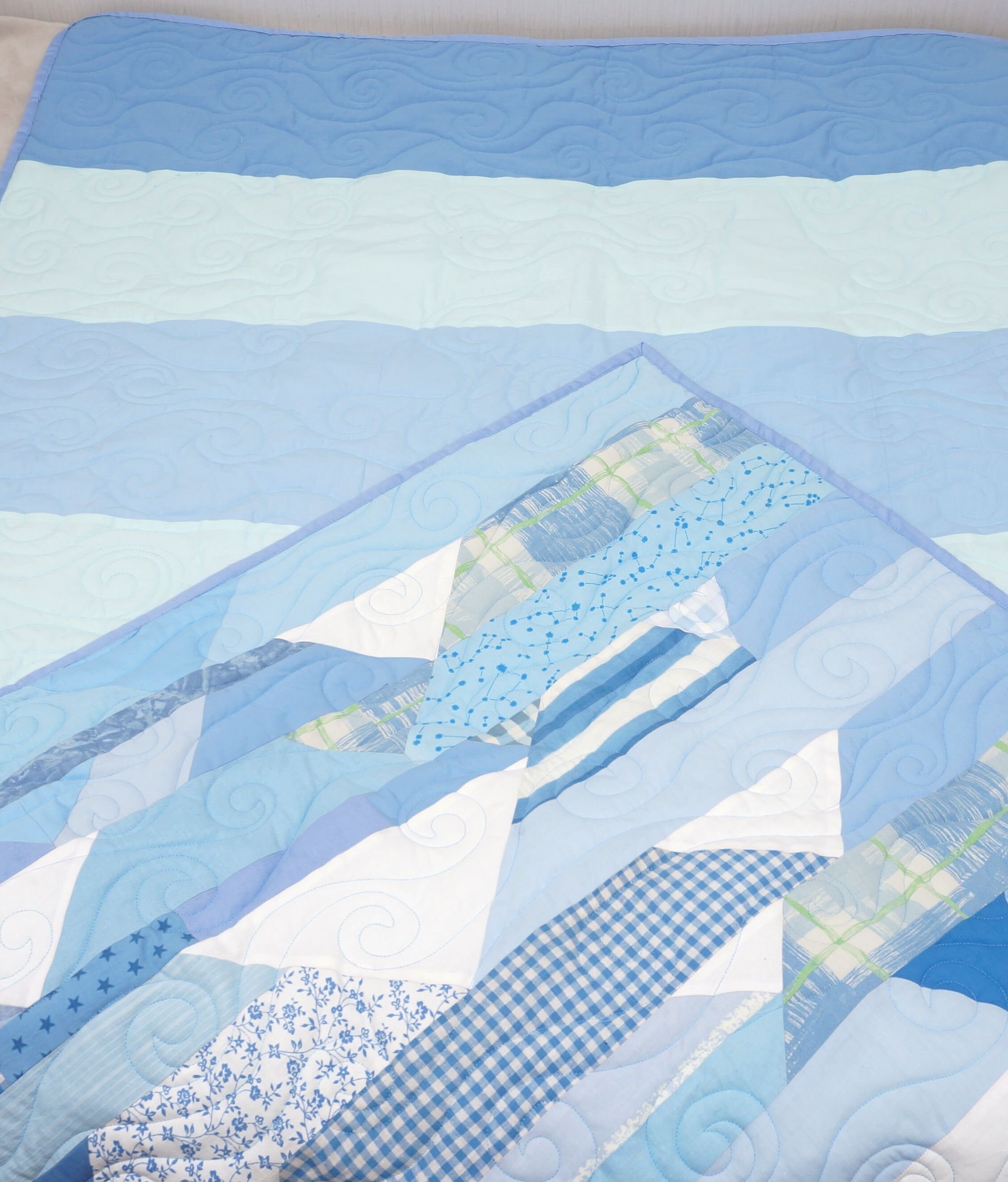 Penguin Family Patchwork Blanket, - Etsy