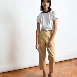 Vintage White Cotton Ringer Tee Classic T Shirt S M L - Etsy