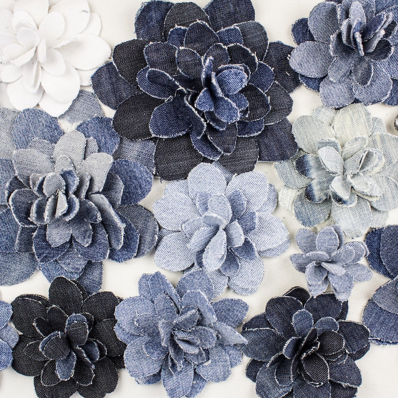 Fabric Flowers Patterns - Etsy UK