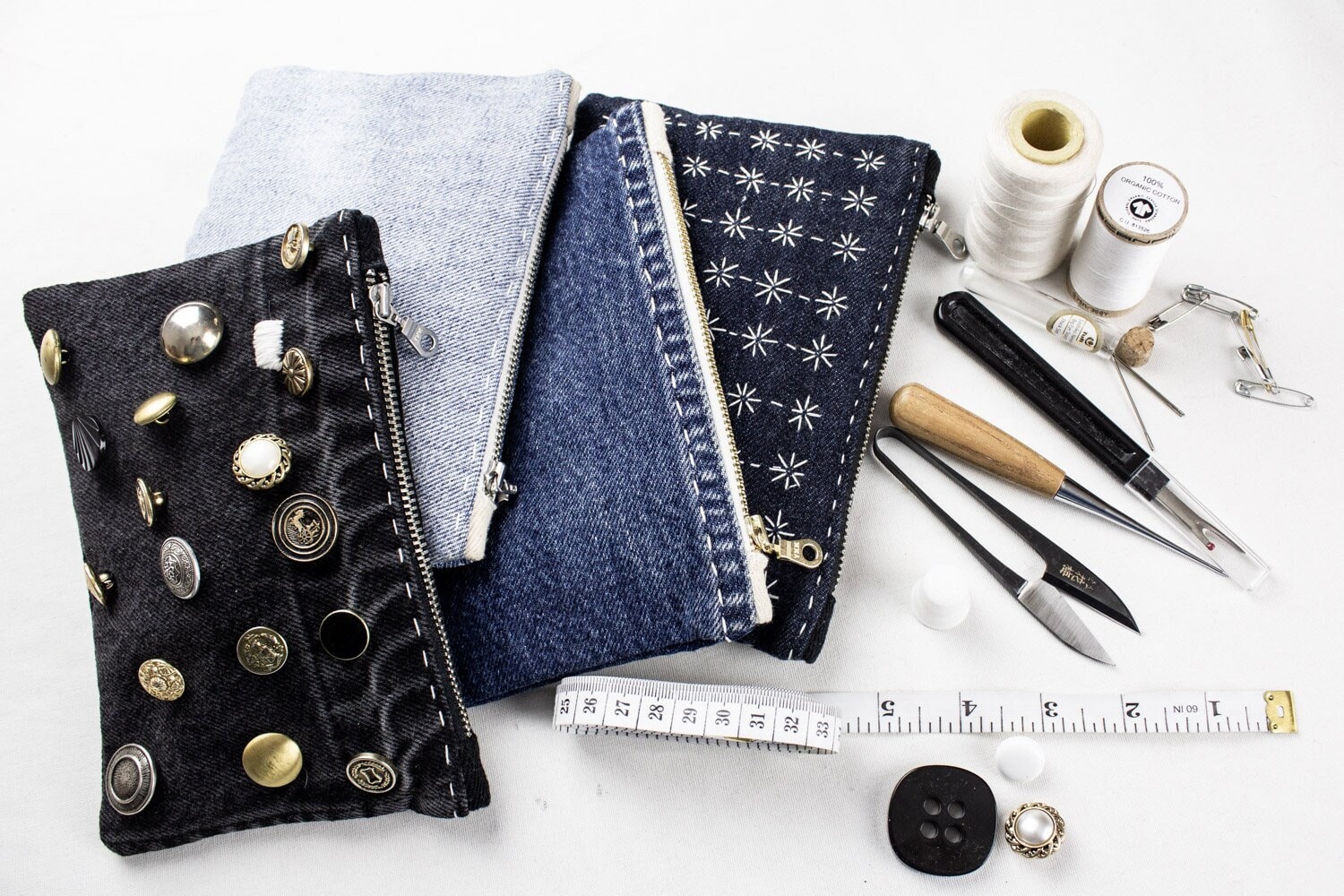 Pouch Pattern, Pdf Pattern Sewing Pouch Digital Pattern, Sewing Kit ...